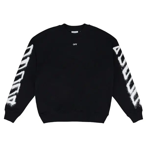 Off-White Spray Can Arrow Crewneck - Black