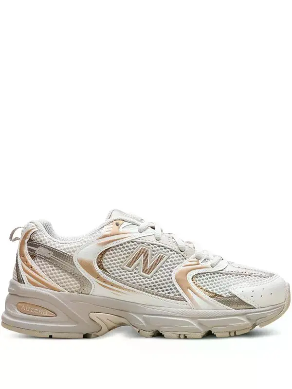 NEW BALANCE 530 Gold Sneakers - White