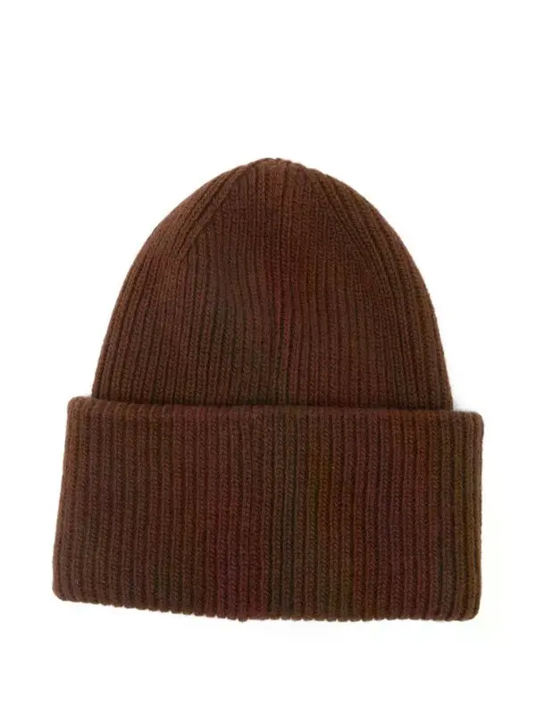 NAPAPIJRI X Martine Rose Douglas Ribbed Beanie - Brown