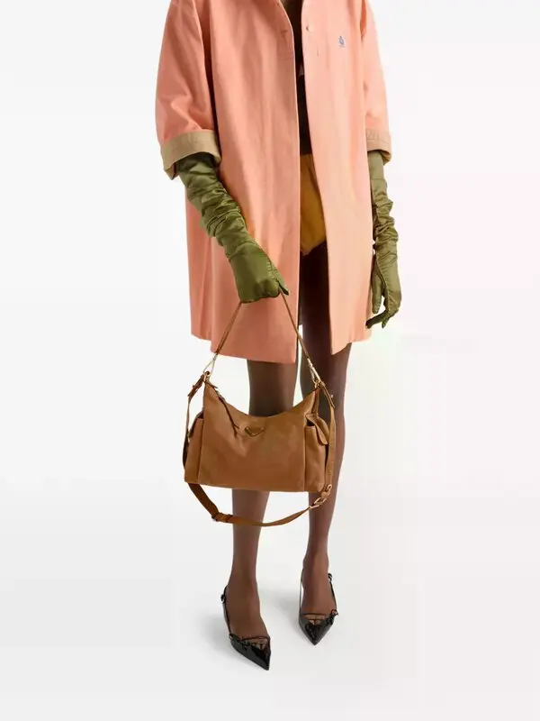 Prada Nappa Leather Explore Bag - Brown