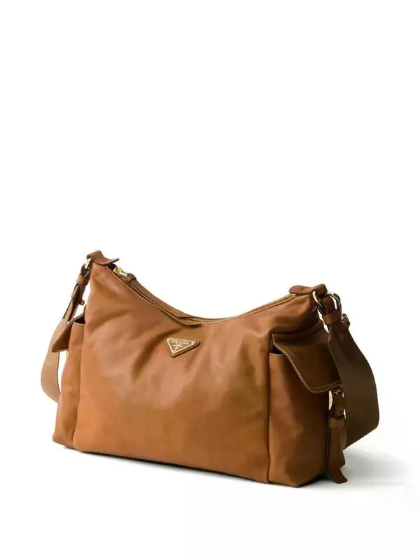 Prada Nappa Leather Explore Bag - Brown