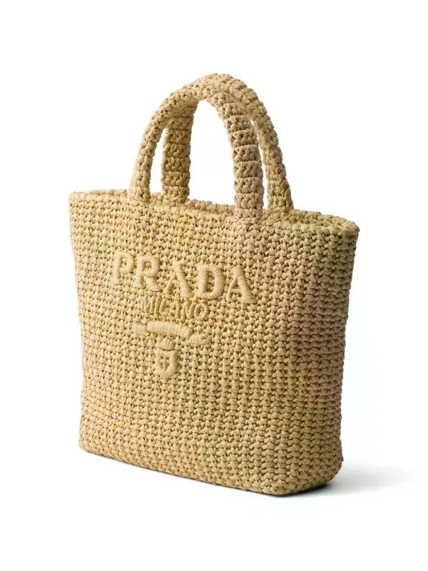 Prada Small Crochet Tote Bag