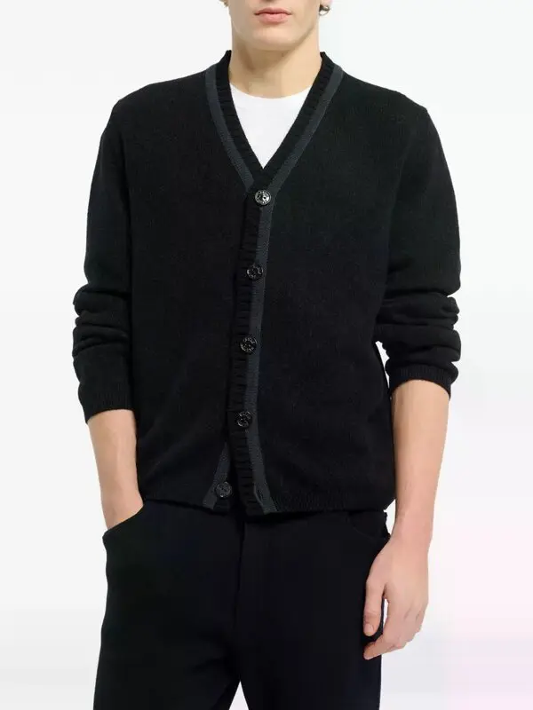 BARRIE V-neck Cashmere Cardigan