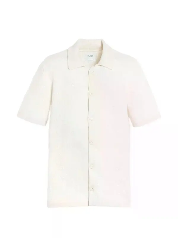 BARRIE Button Lightweight Polo Shirt