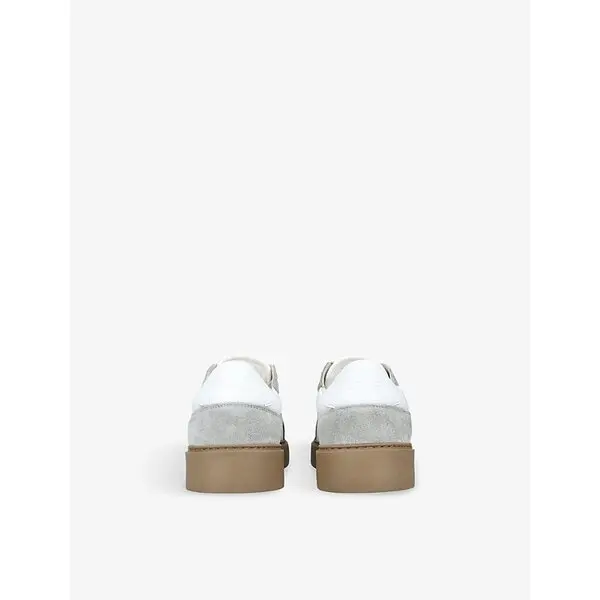 ARNE Classic Court Leather And Suede Trainers