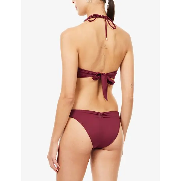 AWAY THAT DAY Sorrento Ring-hardware Bikini Top