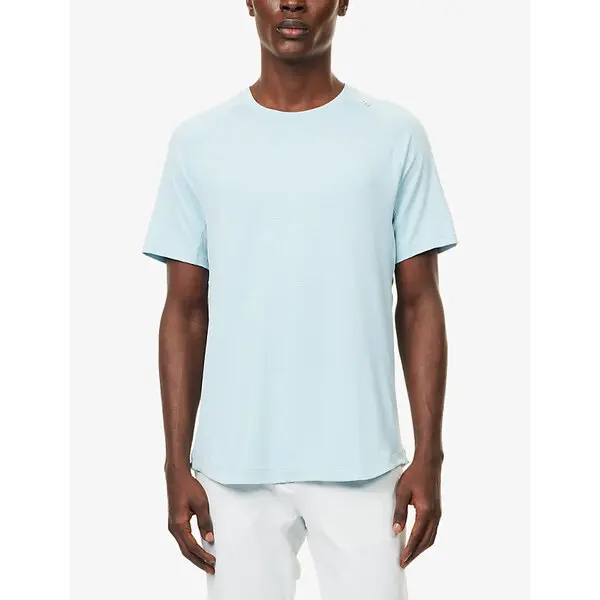 Lululemon License To Train Short-sleeve Stretch-jersey T-shirt