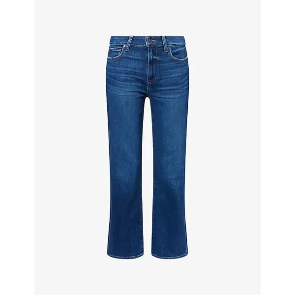 Paige Mason Crop Bootcut-leg Denim Jeans - Toulouse