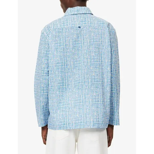 Paul Smith Checked Oversized Cotton Shirt