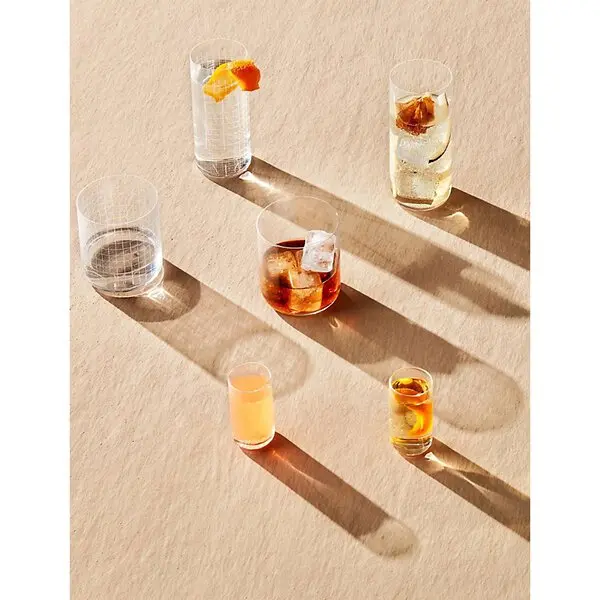 NUDE Finesse Crystal Whisky Glasses Set Of Four
