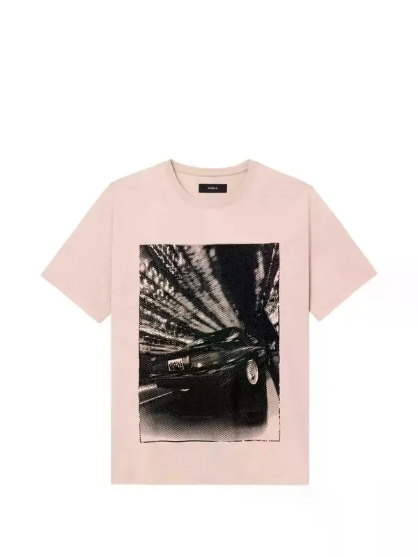 PURPLE BRAND Graphic T-shirt - Pink