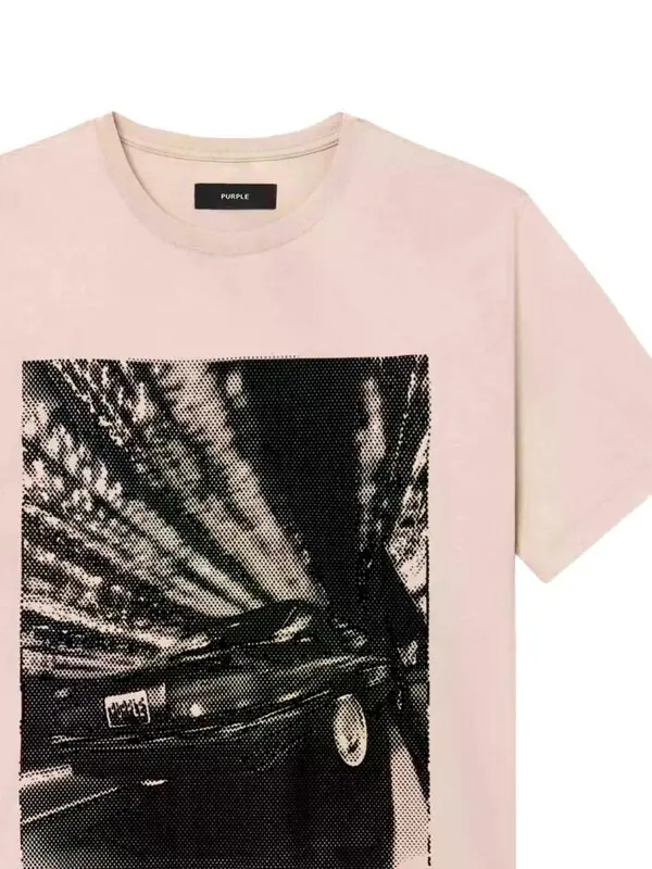 PURPLE BRAND Graphic T-shirt - Pink