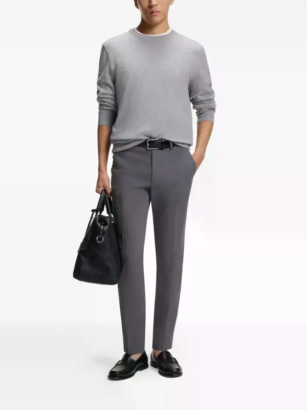 BOSS Tapered Trousers - Grey