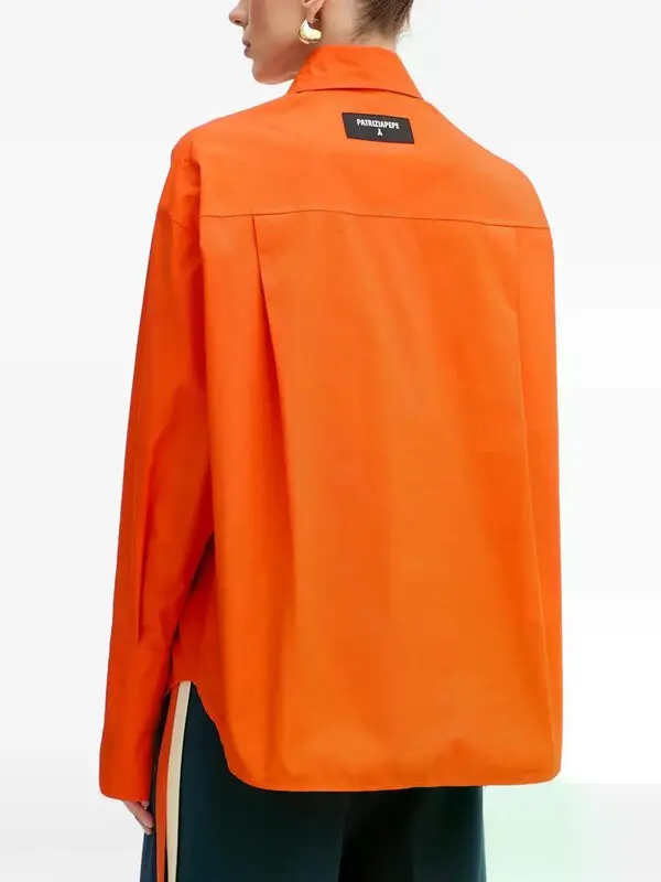 Patrizia Pepe Oversized Shirt With Pocket