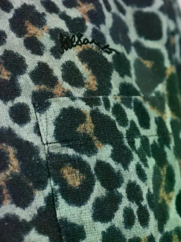 ALLSAINTS Leopard-pattern Pocket Shirt