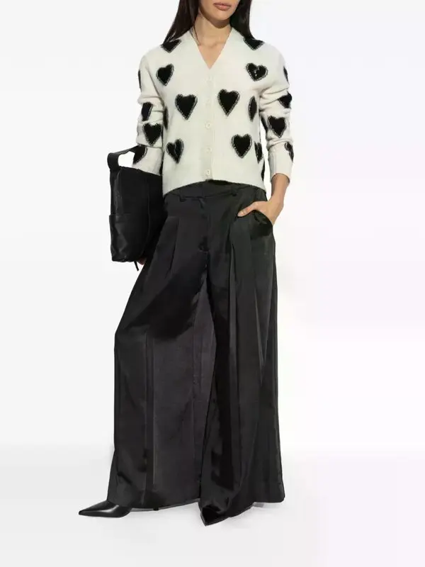 ALLSAINTS Pleated Wide Leg Trousers