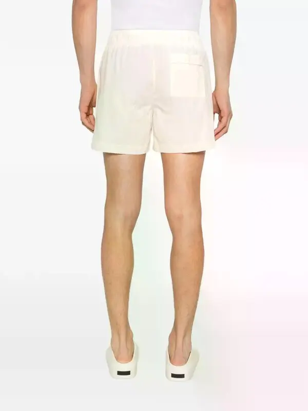 ENTIRE STUDIOS Drawstring Elasticated Shorts - Neutrals