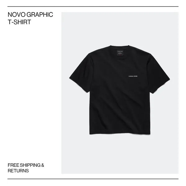 Canada Goose Novo Graphic T-shirt - Black