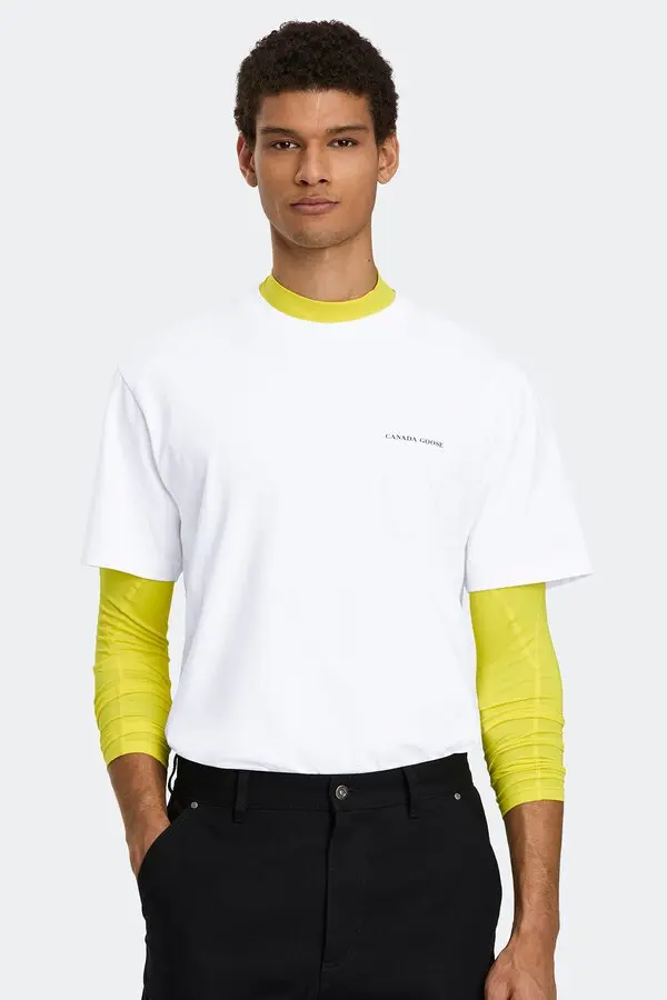 Canada Goose Novo Graphic T-shirt - Optic White