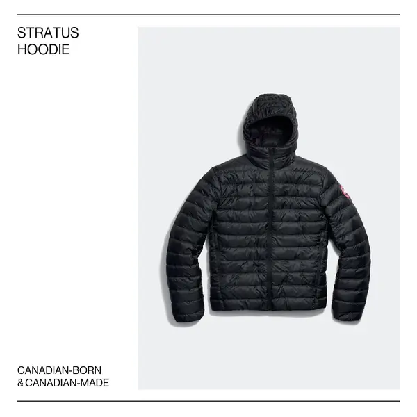 Canada Goose Stratus Hoodie - Black