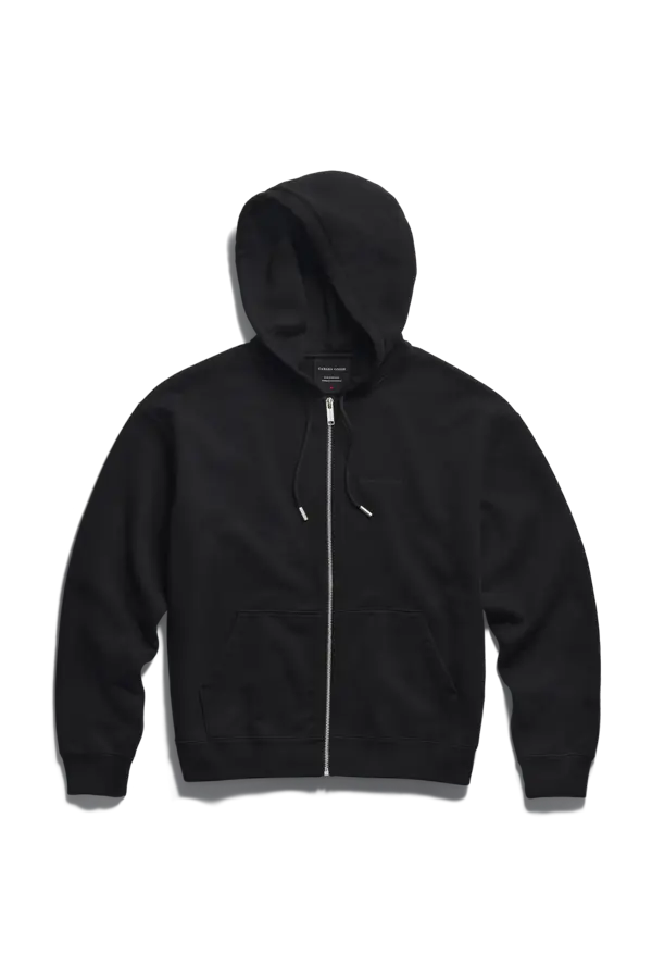 Canada Goose Embroidered Full Zip Hoodie - Black