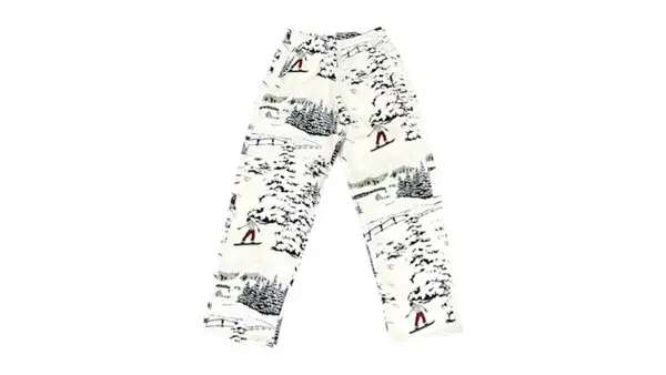 JORDAN Mj Brk Hldy All Over Print Pants - Sail