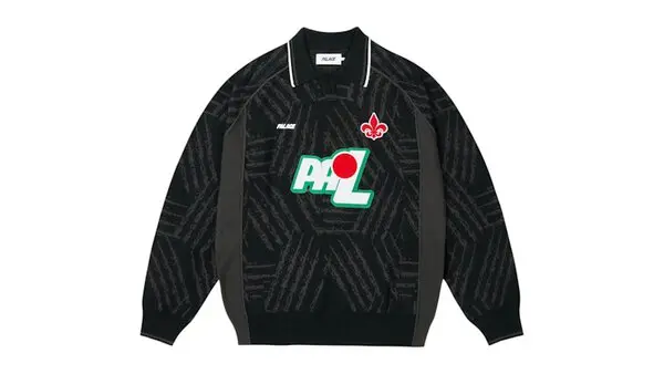 PALACE Viola Knit Sweater - Black