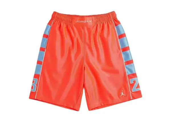 JORDAN Brooklyn Cat Scratch Shorts - Hot Lava/blue Chill/sail