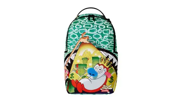 SPRAYGROUND Ren & Stimpy Hidden Gold Mine Dlxr Backpack