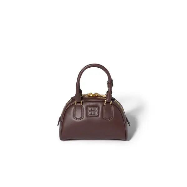 Miu Miu Arcadie Leather Bag - Briarwood