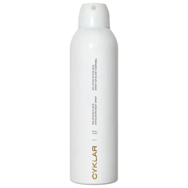 CYKLAR Glycolic Acid Exfoliating Body Spray For Smooth, Even Skin - One-color