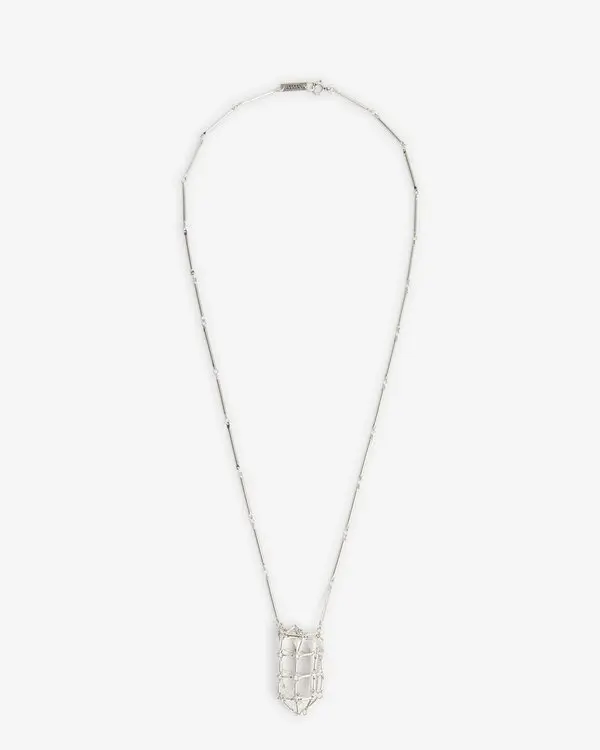 Isabel Marant Rock Crystal Necklace