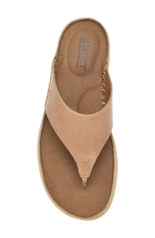BØRN Edie Platform Flip Flop