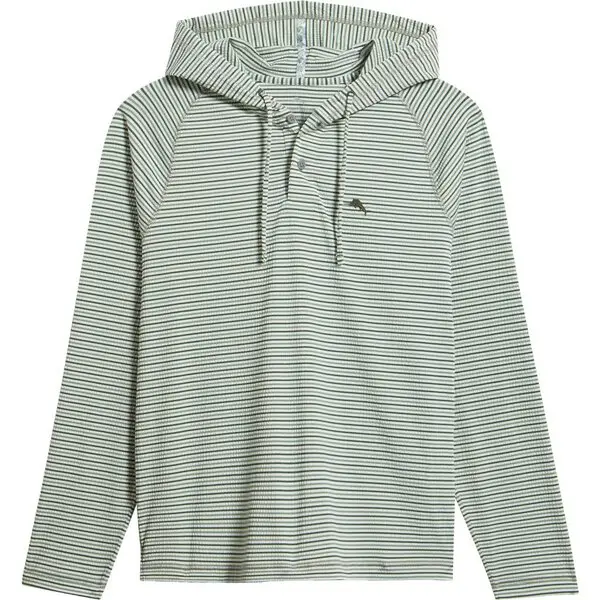 Tommy Bahama Starboard Shores Stripe Seersucker Hoodie - Baytree