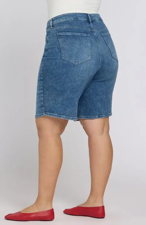 NYDJ High-waist Denim Shorts