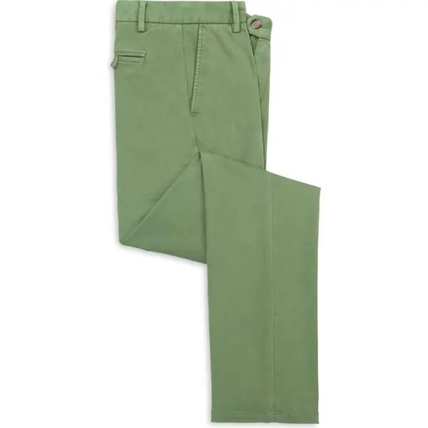 Scott Barber Classic Fit Ultimate Twill Chinos - Agave