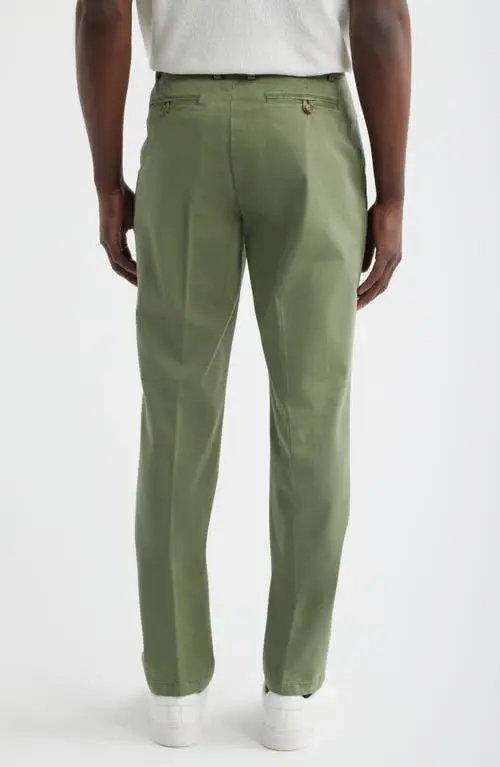Scott Barber Classic Fit Ultimate Twill Chinos - Agave