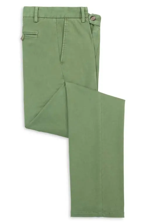 Scott Barber Classic Fit Ultimate Twill Chinos - Agave
