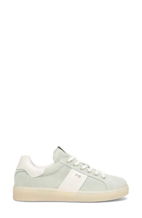 NEROGIARDINI Low Top Leather Sneaker - Mint
