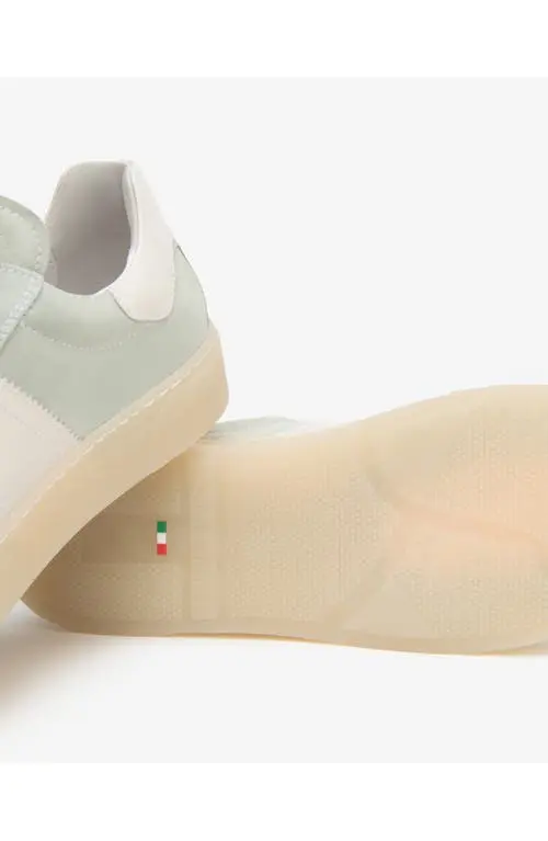 NEROGIARDINI Low Top Leather Sneaker - Mint