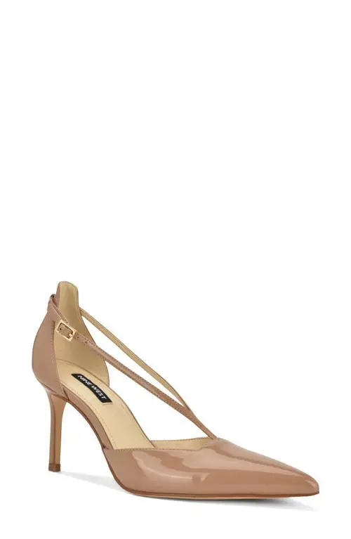 Nine West Collae Pointed Toe Pump - Light Natural