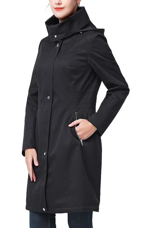 KIMI + KAI Alys Water Resistant Hooded Anorak Coat
