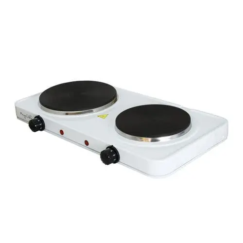MEGACHEF Electric Easily Portable Ultra Lightweight Dual Burner Cooktop Buffet Range