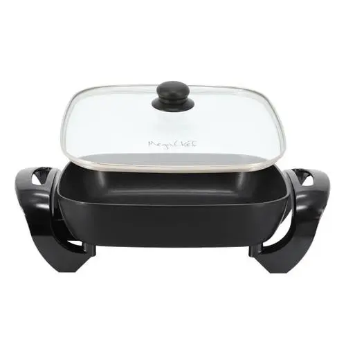 MEGACHEF 11.81 Inch Electric Skillet With Non-stick Coating