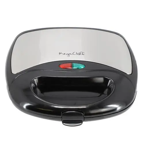 MEGACHEF Electric Compact Aluminum Nonstick Sandwich Maker