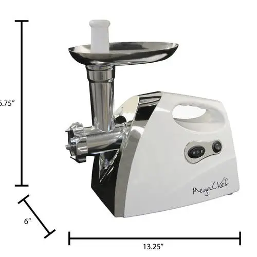 MEGACHEF 1200 Watt Powerful Automatic Meat Grinder For Household Use