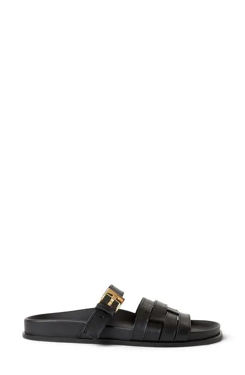Aquatalia Ispera Weatherproof Slide Sandal - Black