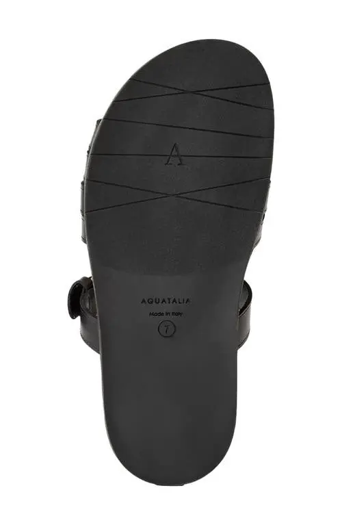 Aquatalia Ispera Weatherproof Slide Sandal - Black