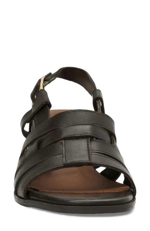 Aquatalia Dimaro Weatherproof Slingback Sandal - Espresso Vanchette