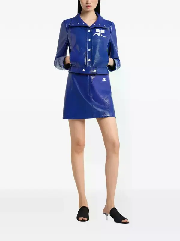 COURREGES Button-up Jacket - Blue